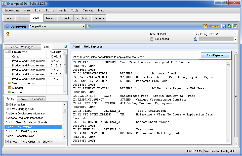 EncompDEV - Products - Field Explorer EncompDEV - Products - Field Explorer