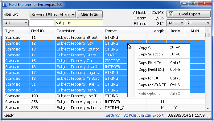 EncompDEV - Products - Field Explorer EncompDEV - Products - Field Explorer